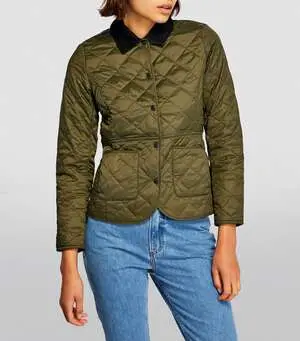 Barbour Quilted Deveron Jacket - Green