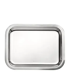 Christofle Plated Albi Tray - Silver