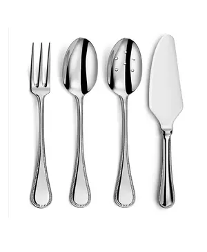 COUZON Le Perle 4-piece Hostess Set - Stainless Steel