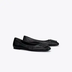 Tory Burch Georgia Pavé Ballet - Perfect Black