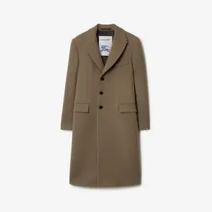 Burberry Wool Tailored Coat