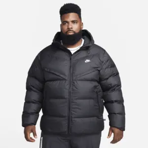 Nike Windrunner Primaloft® Storm-fit Hooded Puffer Jacket - Black