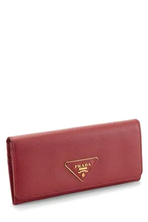 Prada Saffiano Continental Wallet