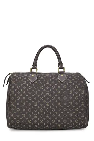 LOUIS VUITTON Mini Lin Speedy 30 Bag - Brown