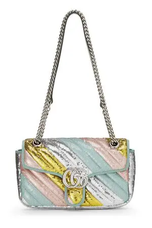 Gucci Gg Marmont Shoulder Bag - Multi