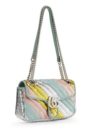Gucci Gg Marmont Shoulder Bag - Multi