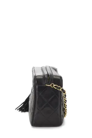 Chanel Lambskin Diamond 'cc' Camera Bag