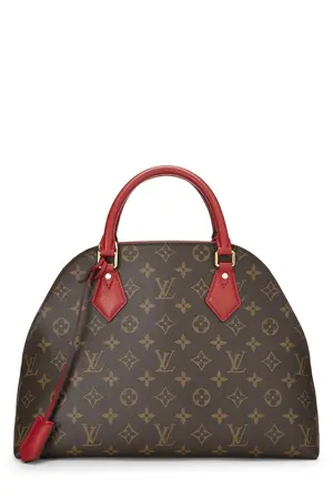LOUIS VUITTON Monogram Canvas Alma Bnb - Red