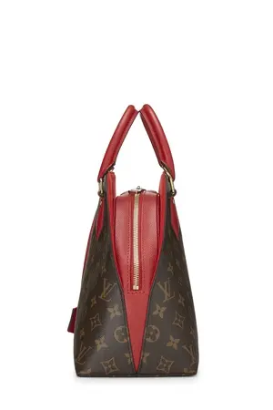 LOUIS VUITTON Monogram Canvas Alma Bnb - Red