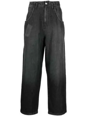BLUEMARBLE Studded Baggy Denim Jeans - Black