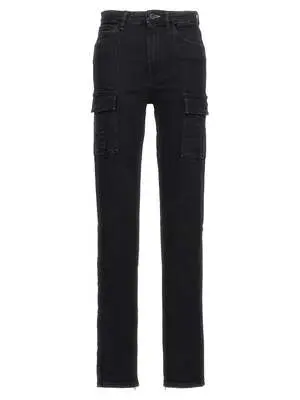 3x1 'kaya Cargo' Jeans - Black