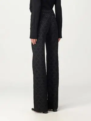 Alberta Ferretti Textured Wide Leg Trousers