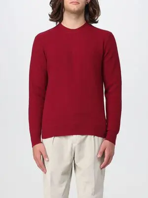 PAOLO PECORA Paolo Pecora Ribbed Knit Sweater Red