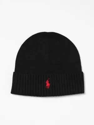 Polo Ralph Lauren Logo Beanie Black