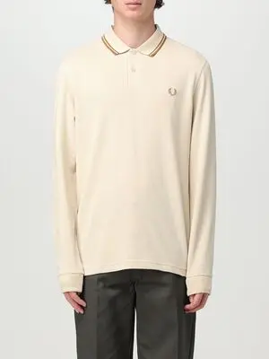 Fred Perry Polo Shirt Men Ivory