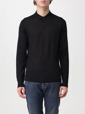 BALLANTYNE Polo Shirt Men Black