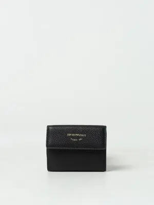 Emporio Armani Wallet In Grained Synthetic Leather
