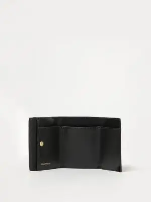 Emporio Armani Wallet In Grained Synthetic Leather - Black