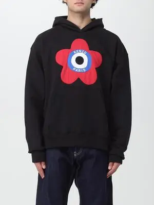 Kenzo Cotton Hoodie - Black