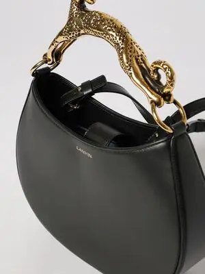 LANVIN Handbag With Decorative Clasp - Black