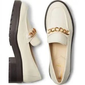 Sam Edelman Taelor Loafer In Ivory - White