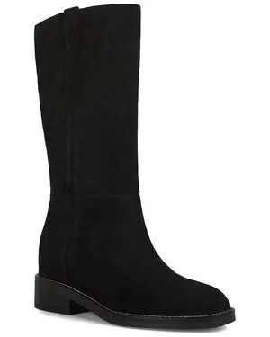 Geox Larysse Suede Boot - Black