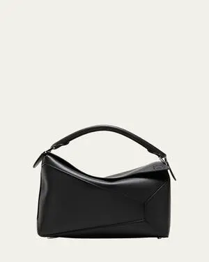 Loewe Puzzle Edge Top-handle Bag - Black