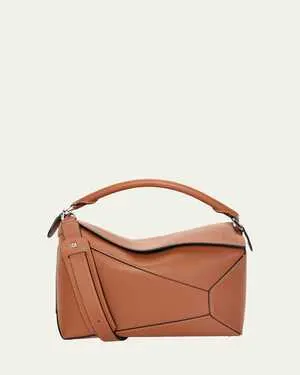 Loewe Puzzle Edge Top-handle Bag - Tan