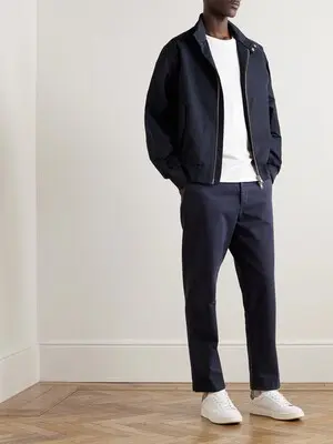Nn07 Dawson 8235 Organic Cotton-twill Bomber Jacket