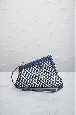 Fendi Woven Leather First Bag