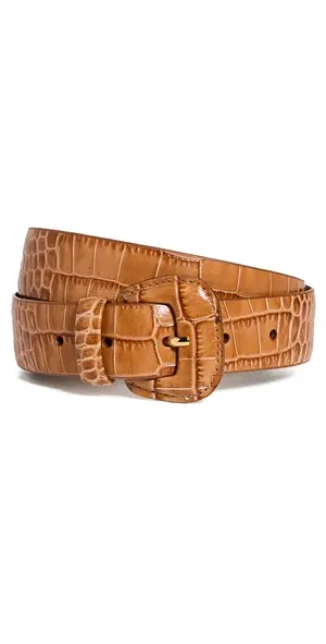 Anderson's Croc-effect Leather Belt