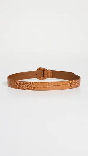Anderson's Croc-effect Leather Belt