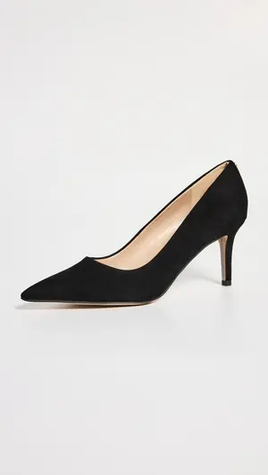 Sam Edelman Vienna Pointed Toe Stiletto Pumps - Black