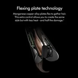 DYSON Corrale Hair Straightener - Prussian Blue/copper