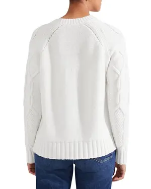 HOBBS LONDON Maja Cable Knit Sweater