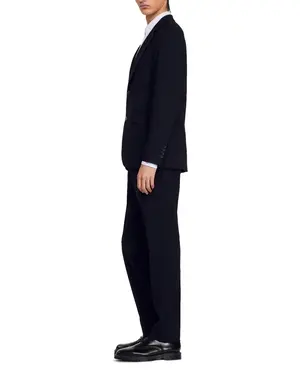 Sandro Formal Suit Jacket - Black