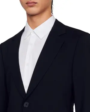 Sandro Formal Suit Jacket - Black