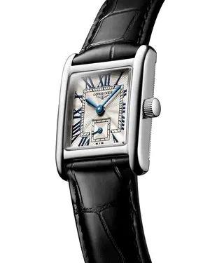 LONGINES Mini Dolcevita Watch, 21.5mm X 29mm - Silver/black
