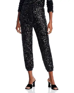 Sequined Sweatpants For Women