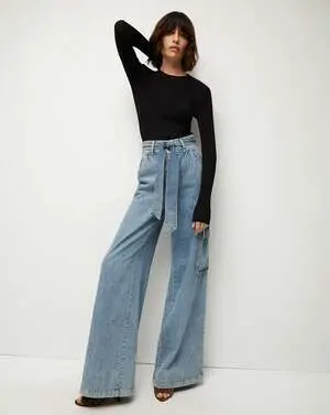 Veronica Beard Belisa Cargo Jean