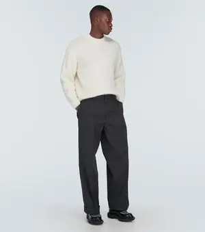Undercover Wool Straight Leg Trousers