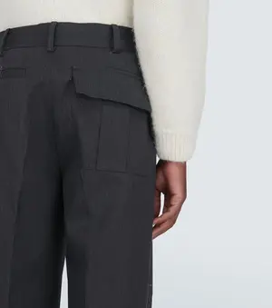 Undercover Wool Straight Leg Trousers