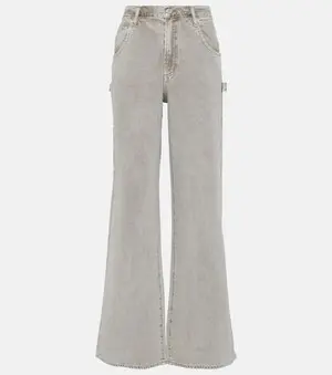 AGOLDE Magda Carpenter Wide-leg Jeans