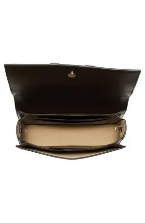 TOTEME T-flap Crossbody Bag - Coffee
