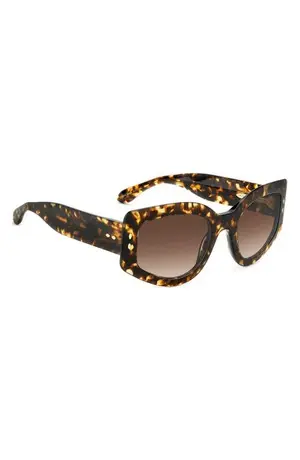 Isabel Marant 54mm Gradient Cat Eye Sunglasses - Havana/ Brown Gradient
