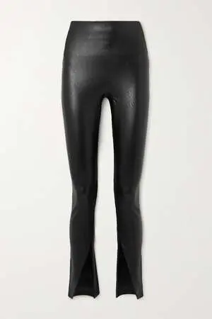 Spanx Faux Stretch-leather Leggings