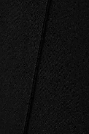Khaite Marlowe Cutout Merino Wool Top - Black