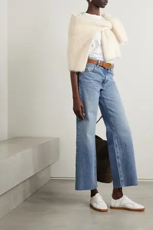 SLVRLAKE Grace High-rise Wide-leg Jeans - Blue
