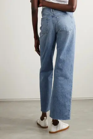 SLVRLAKE Grace High-rise Wide-leg Jeans - Blue