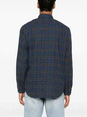 Woolrich Long-sleeve Checked Cotton Shirt